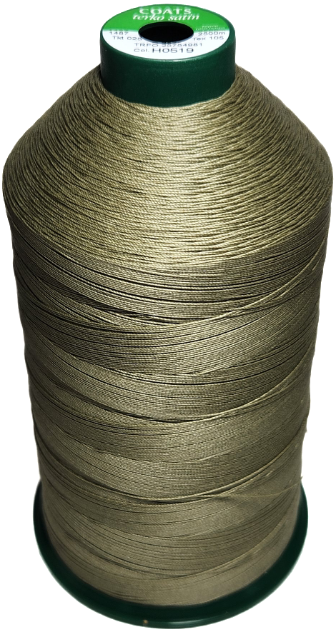 Coats Terko Satin Poly-Cotton Thread Tkt25 Tex105 - Medium