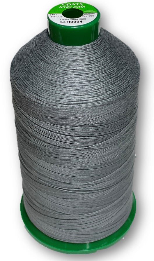 Coats Terko Satin Poly-Cotton Thread Tkt25 Tex105 - Medium