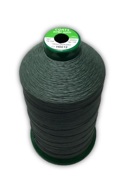 Coats Terko Satin Poly-Cotton Thread Tkt25 Tex105 - Medium