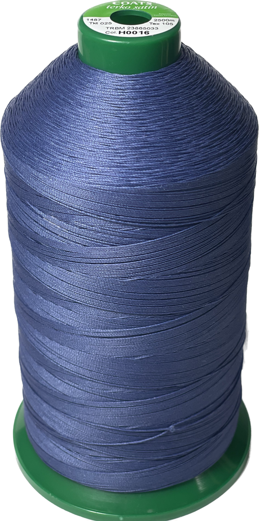 Coats Terko Satin Poly-Cotton Thread Tkt25 Tex105 - Medium