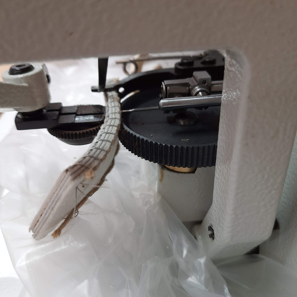 Typical GP5-IV-A Cup Seamer - Sheepskin sewing machine.