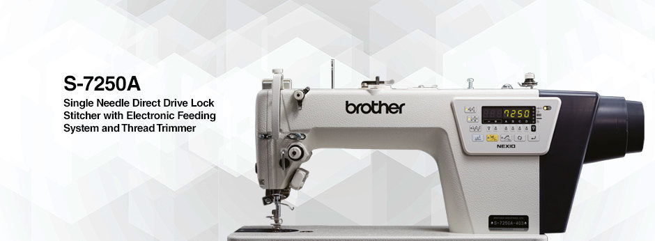 Brother S7250A-503 Automatic Plain Sewing Machine with thread trimmer